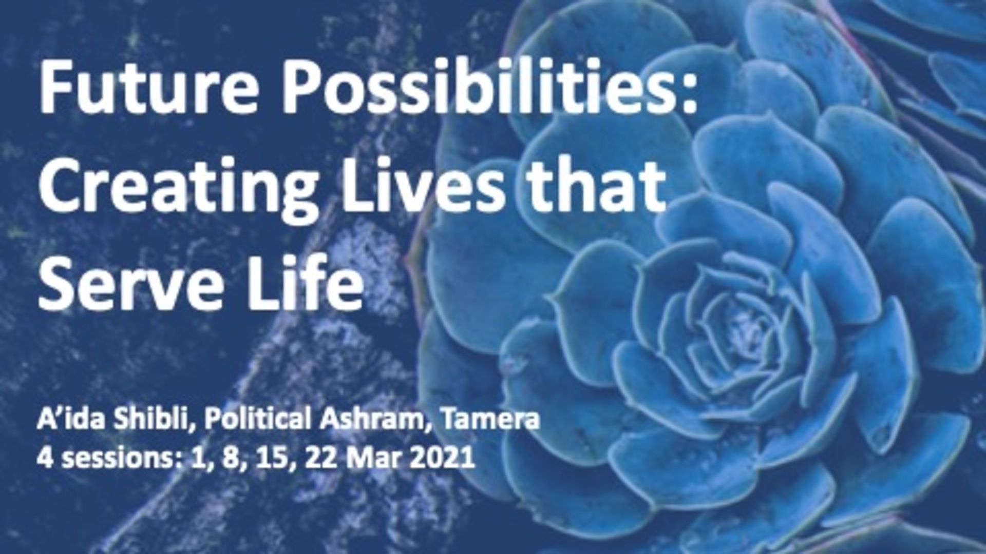Future Possibilities - Creating lives that serve life · Dandelion
