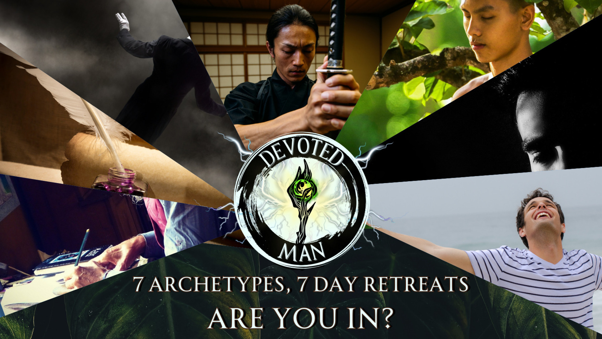 DEVOTED MAN DAY RETREATS 2024 · Dandelion