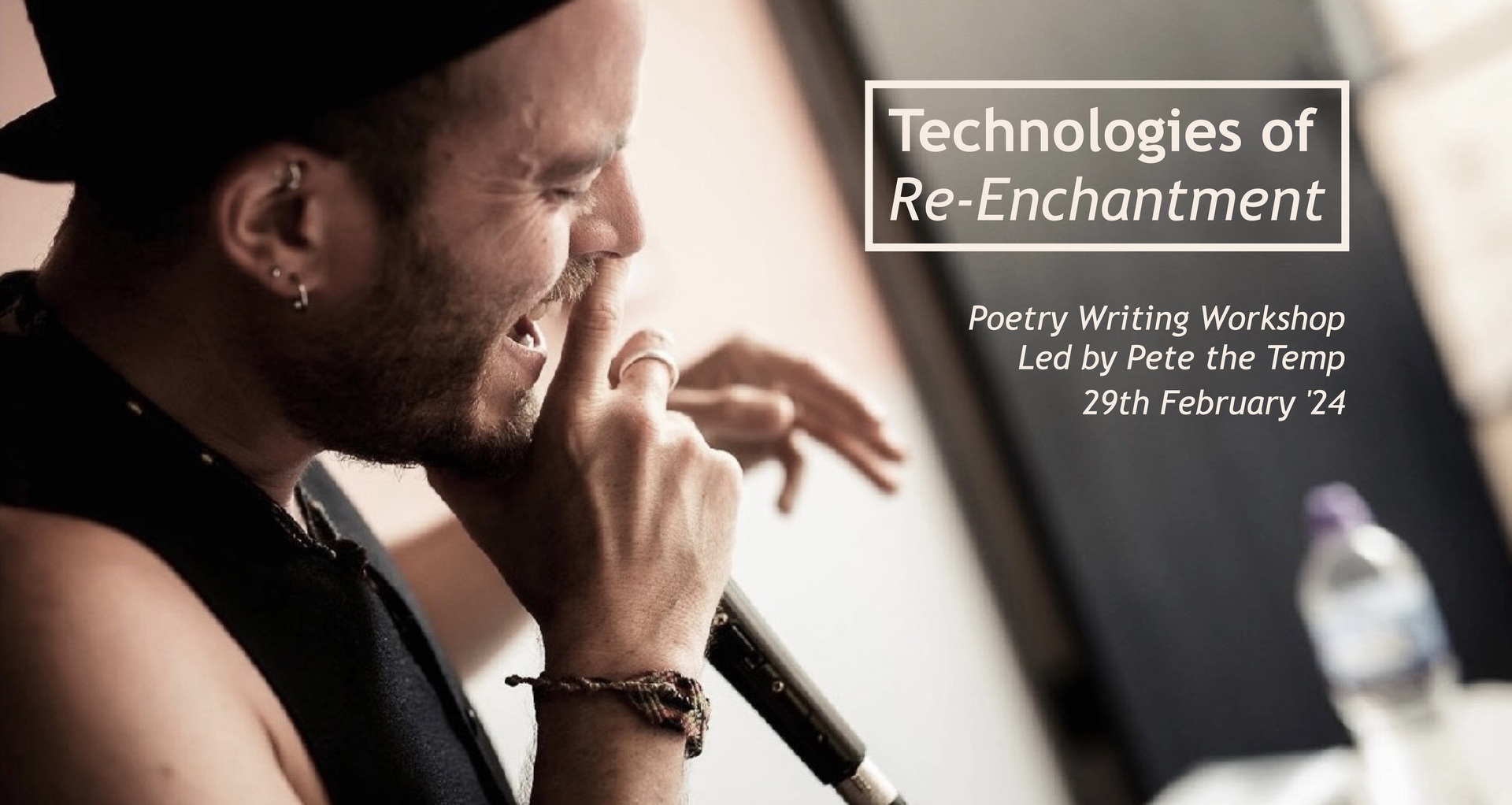 Technologies of Re-Enchantment: Poetry Writing Workshop to Re-Ignite ...