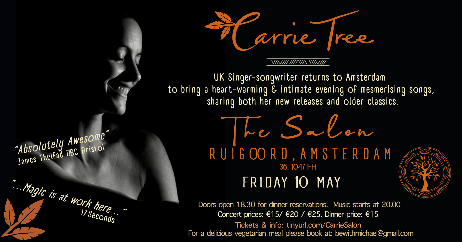 Carrie Tree at The Salon, Ruigoord, Amsterdam · Dandelion