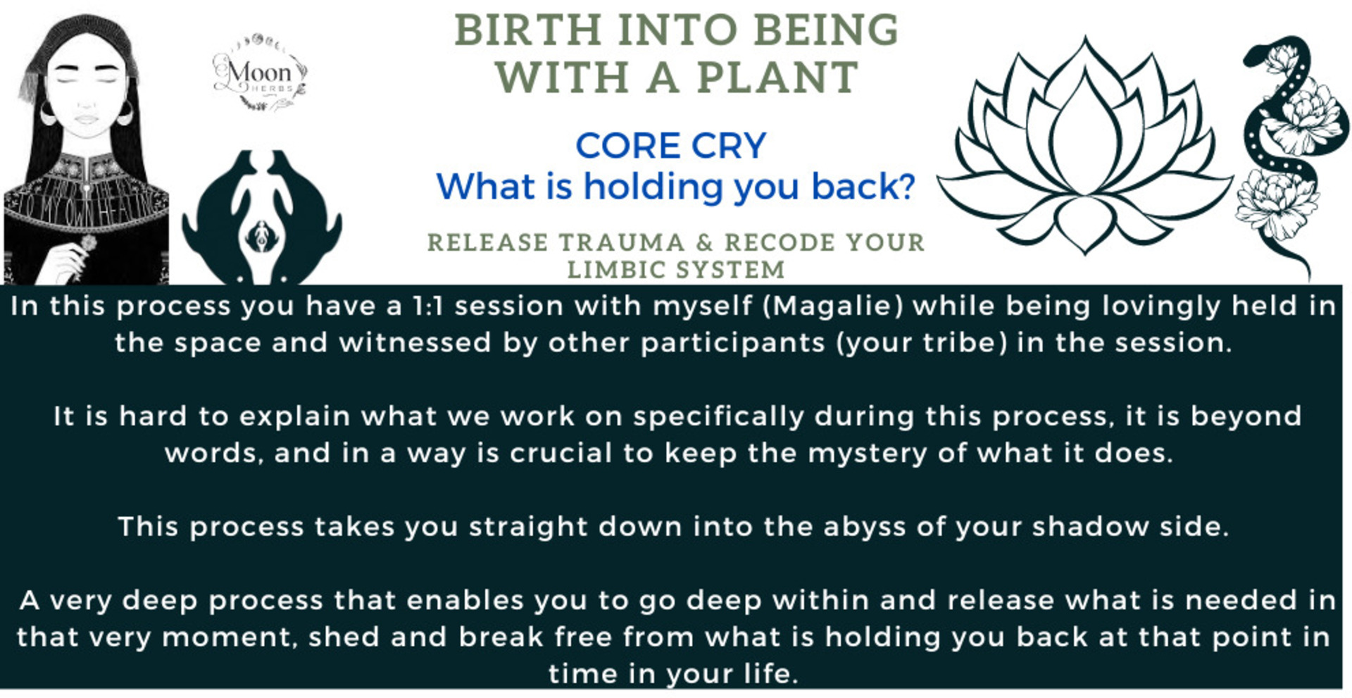 Lev1: Birth Into Being with a plant - Core Cry · Dandelion