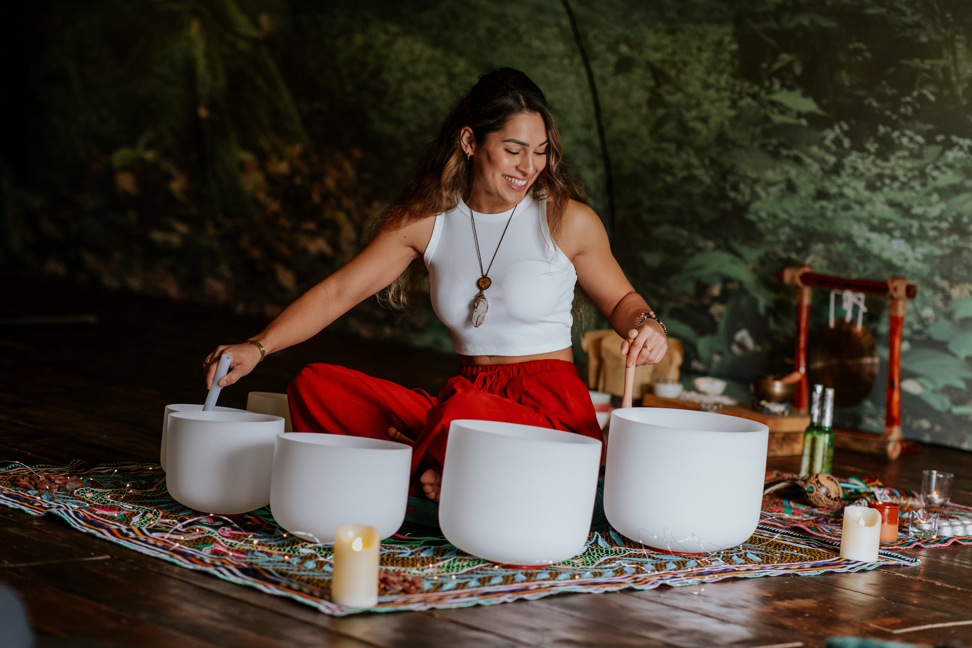 Wisdom from Within Breathwork, Sound Healing & Fire Gathering · Dandelion