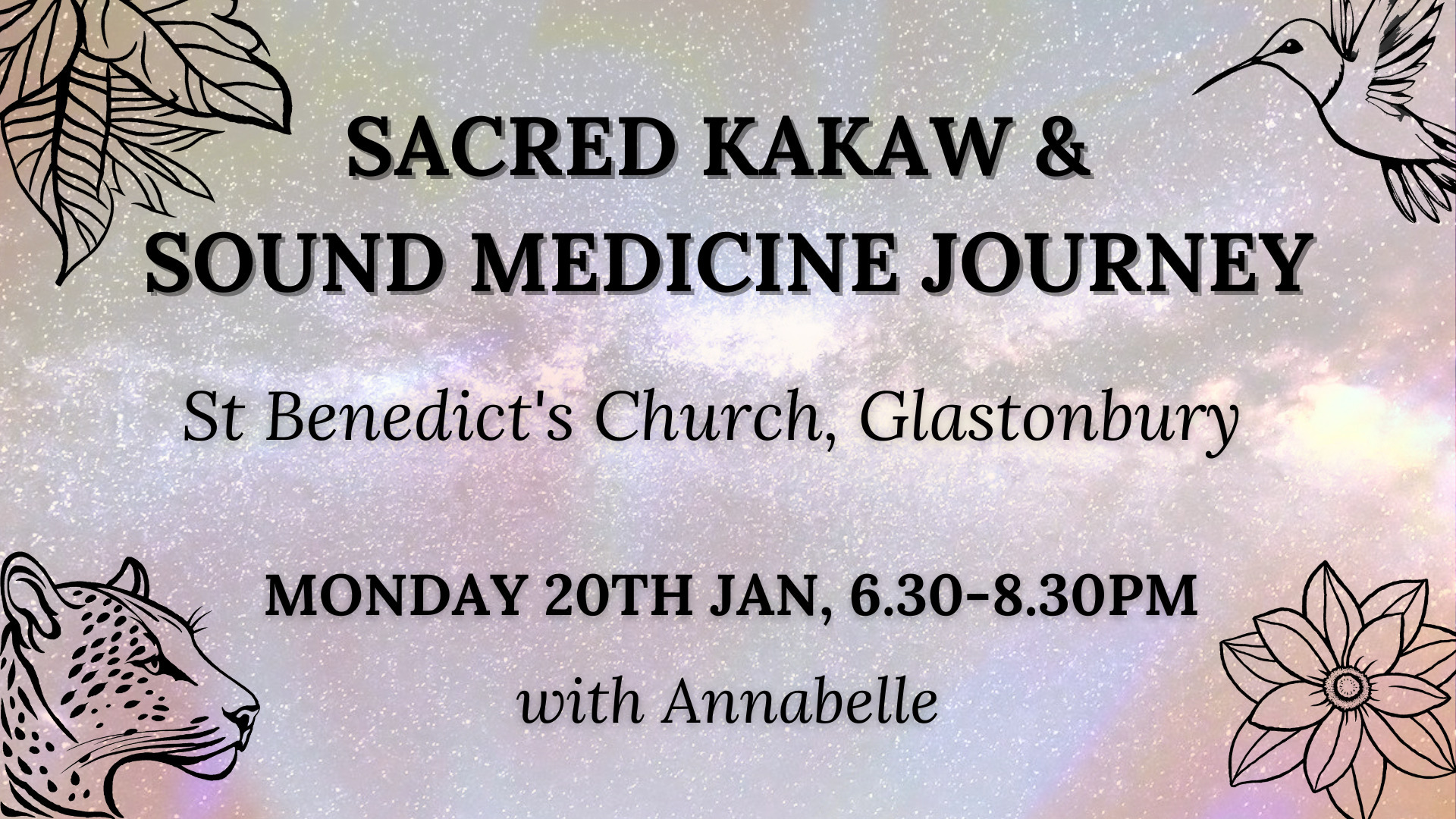 Sacred Kakaw and Sound Medicine Journey · Dandelion