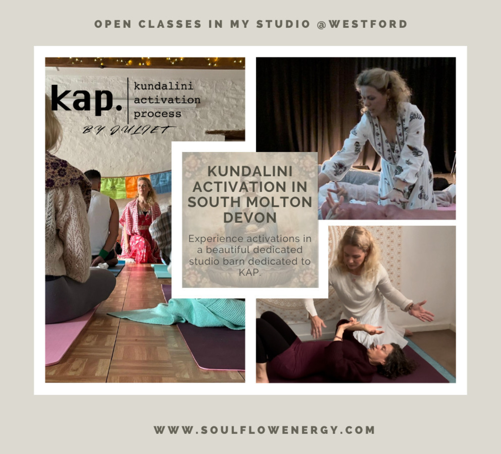 Kundalini Activation South Molton @Studio, West Ford, Ash Mill, South ...
