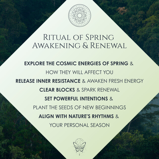 Cosmic Circle: Ritual of Spring – Awakening & Renewal · Dandelion